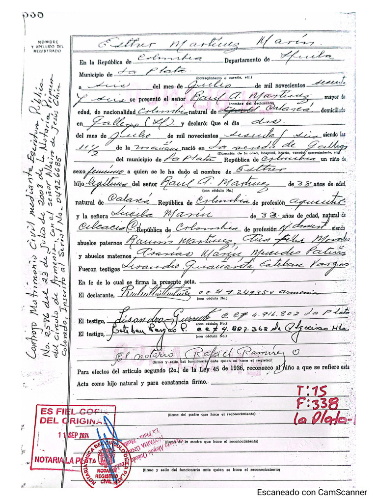 Documentos Esther Martinez | PDF