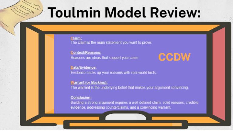 Toulmin Model PP | PDF