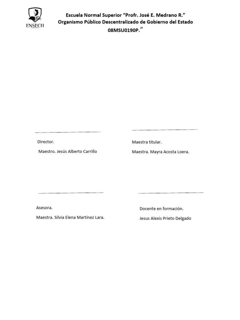 Hojas de Firmas | PDF