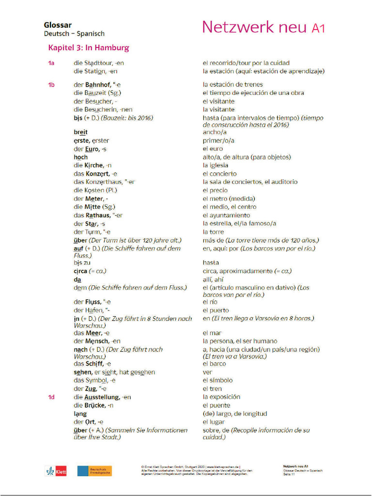 A1 Glossar Kapitel 3 | PDF