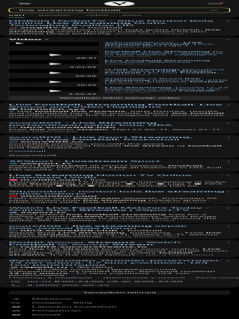 Live Streaming Football - Yandex 6 Jutaan Hasil Ditemukan | PDF ...