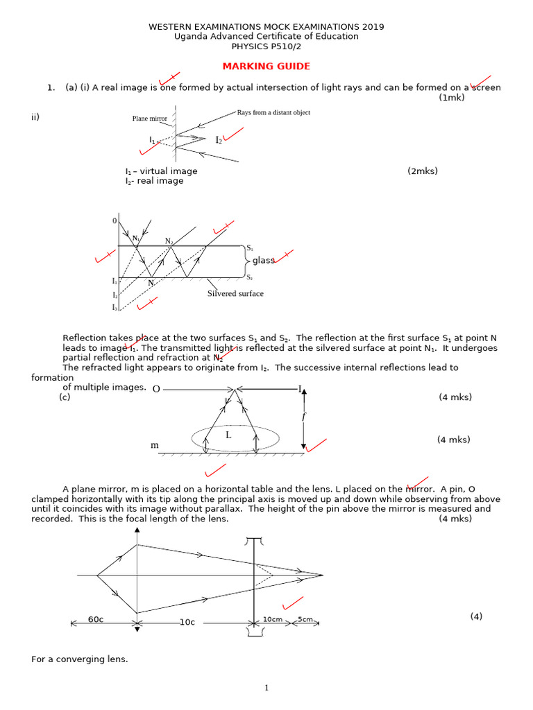 s6 Wjme Phy 2 Guide 2019 | PDF | Polarization (Waves) | Inductor