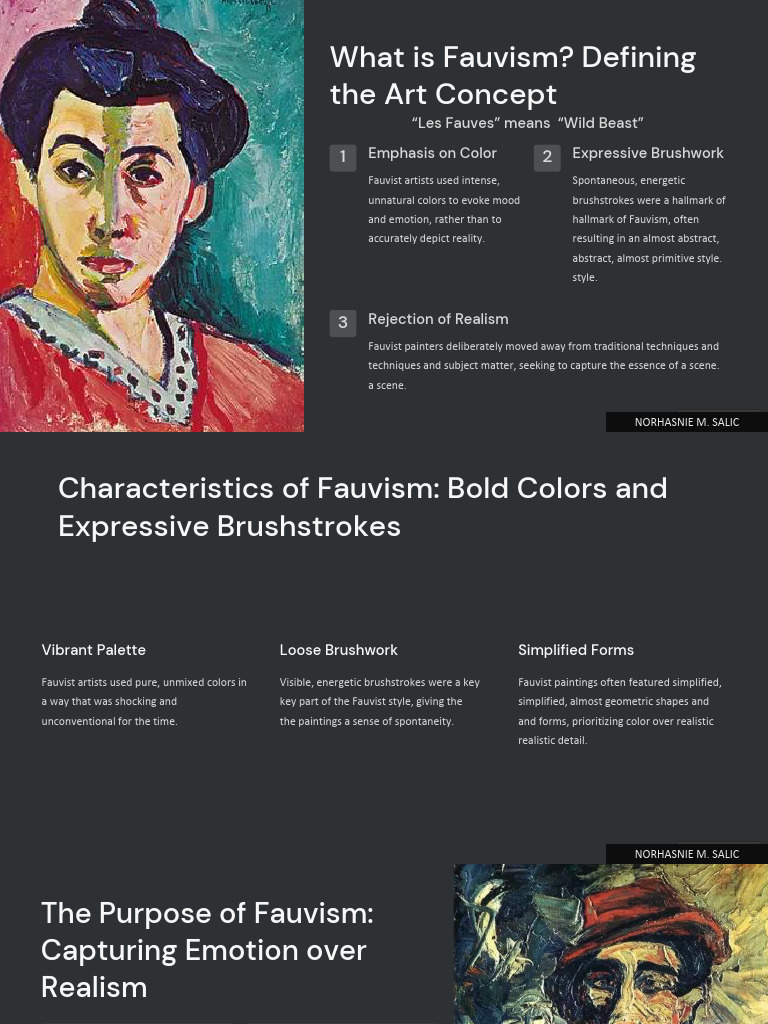 FAUVISM | PDF | Modern Art | Plastic Arts