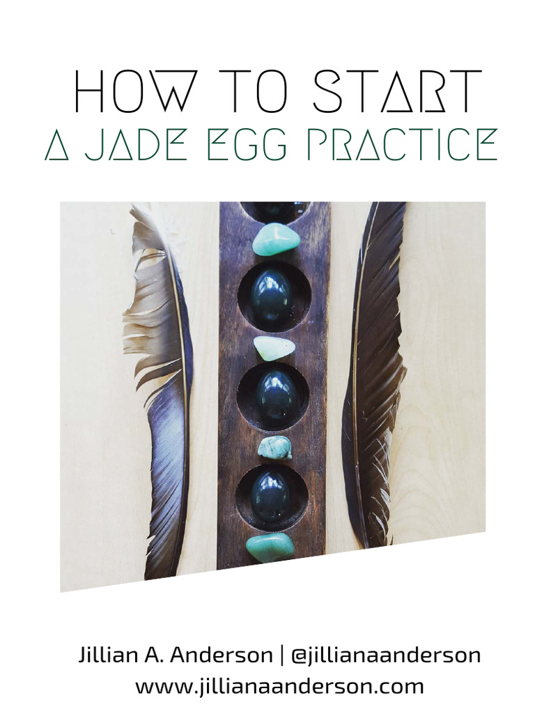How To Start A Jade Egg Practice Pdf Human Reproduction