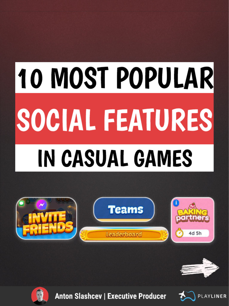 10 Most Popular Casual Game Social Features | PDF | Video Games ...