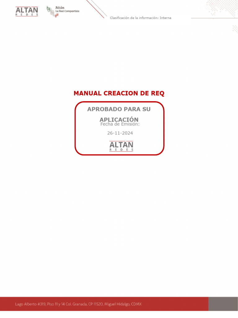 Manual Creación REQ en REMEDY | PDF