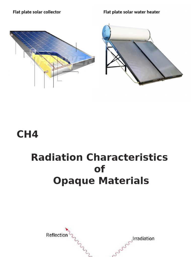4 - Radiation Characteristics of Opaque Materials | PDF | Copper ...