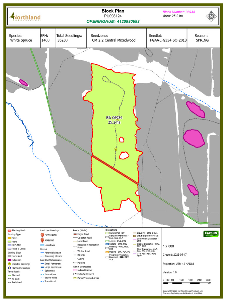 NFPL Plant Block Map 20230517 4120980693 | PDF | Habitat | Aquatic Biomes