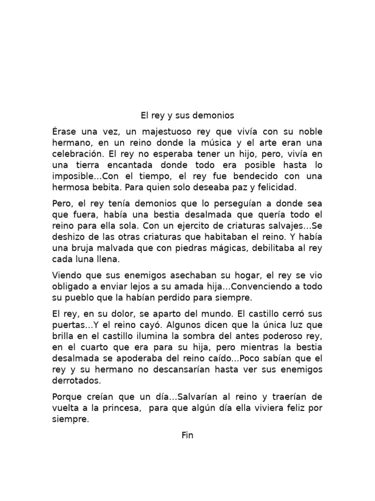 El Rey y Sus Demonios | PDF