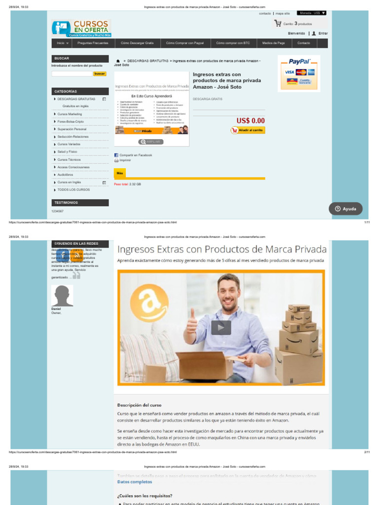 Ingresos con Marca Privada en Amazon | PDF