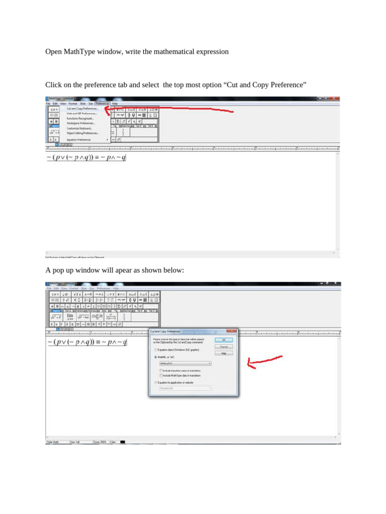 How To Use MathType in GDB | PDF