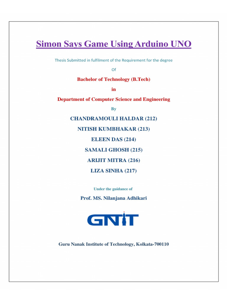 4th - Sem - Project File | PDF