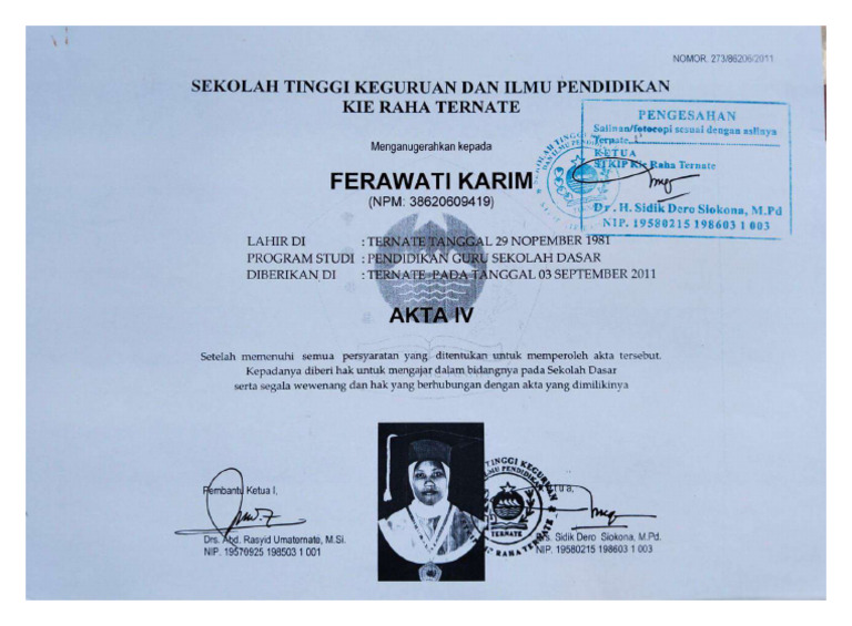 Akta Iv Ferawati | PDF