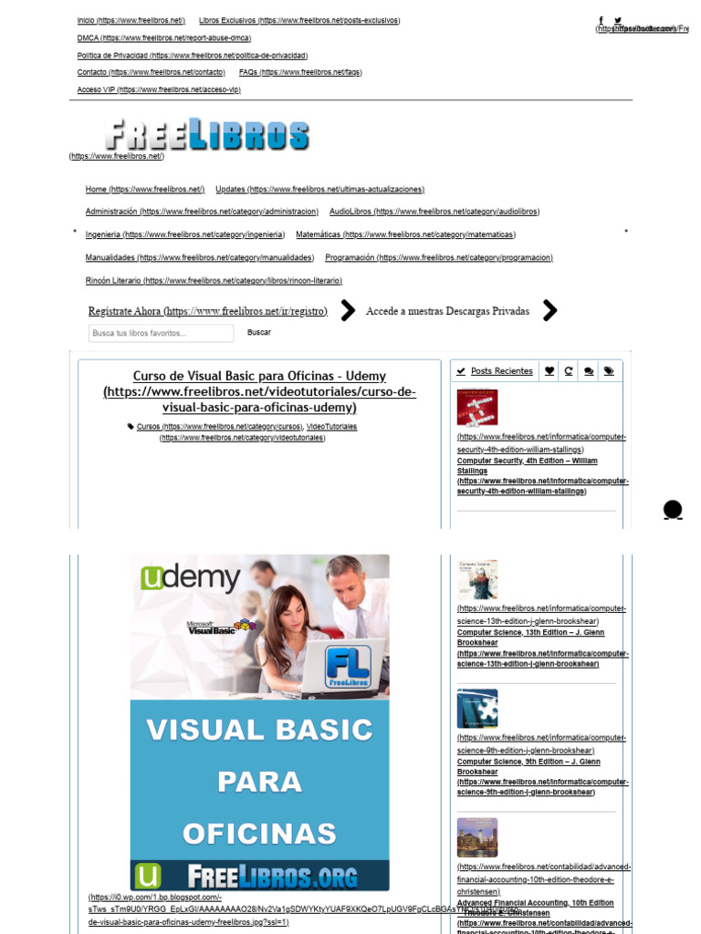 Curso de Visual Basic para Oficinas | PDF | Informática | Software