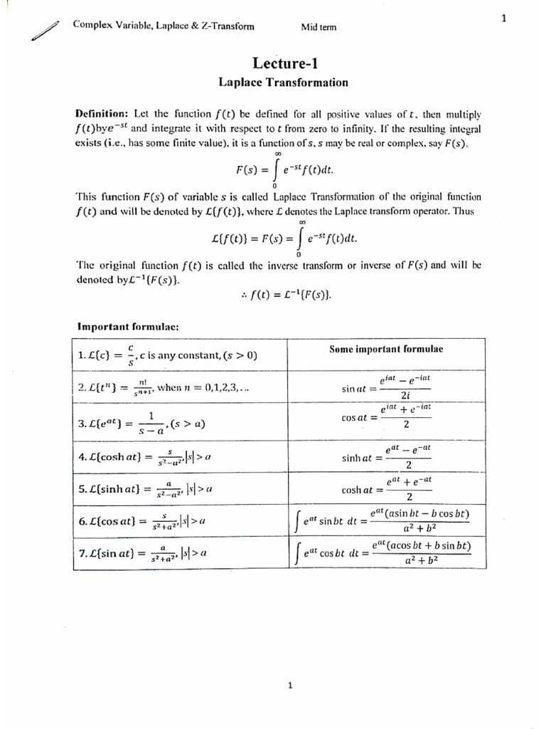 Math-3 Lecture Sheet | PDF