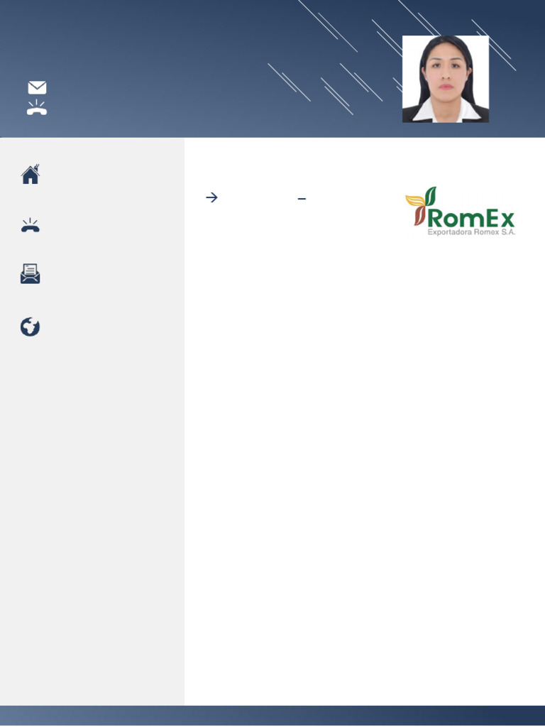 CV Erika Chaiña - C | PDF | Industria de alimentos | Agricultura