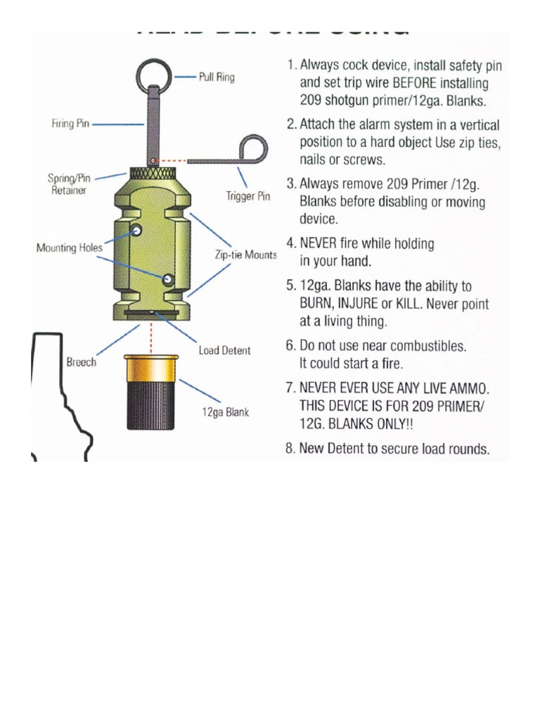 Perimeter Trip Wire Instructions | PDF