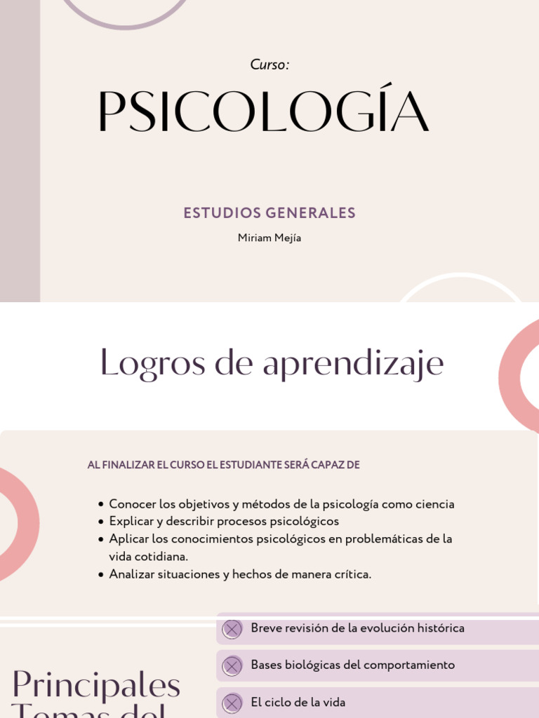 Psico 1 | PDF | Sicología | Comportamiento