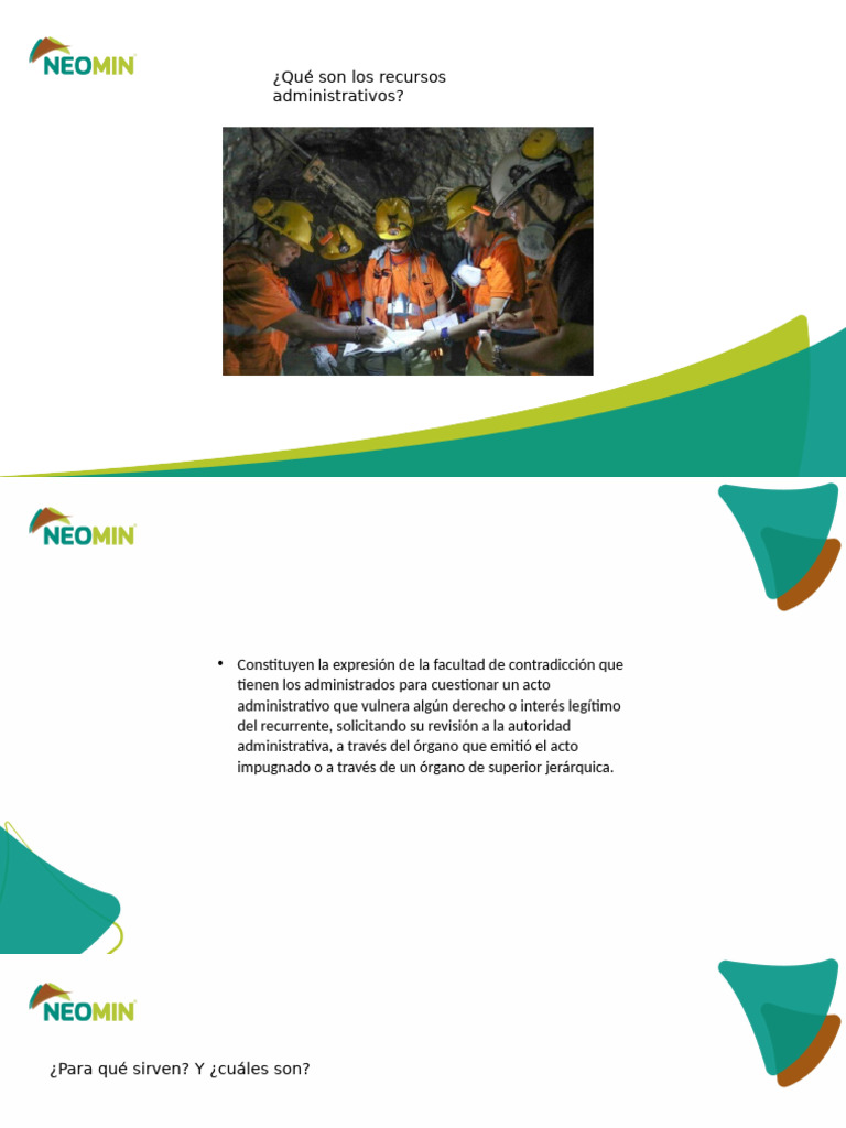 Recursos Administrativos NEOMIN | PDF | Apelación | Justicia