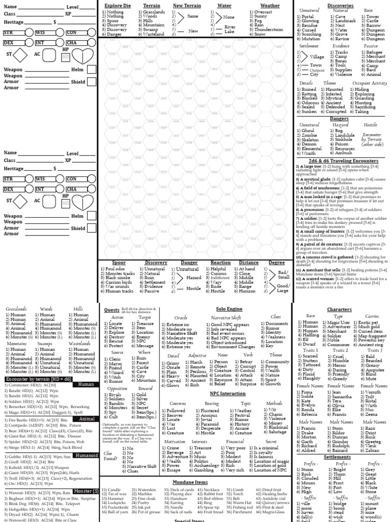 Single Sheet Overland White Box | PDF