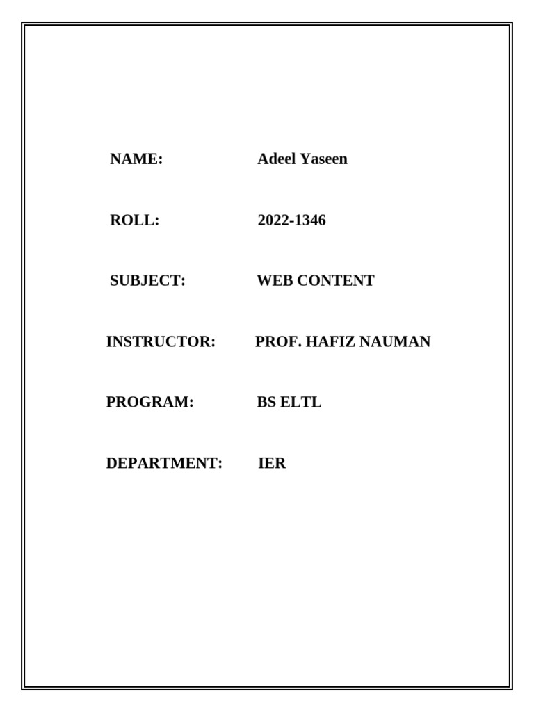 Adeel Yaseen 46 | PDF | Promotion And Marketing Communications | Business Process