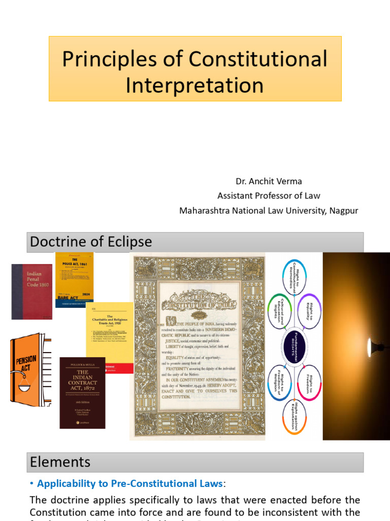 3.1 Principles of Constitutional Interpretation | PDF | Constitutional ...