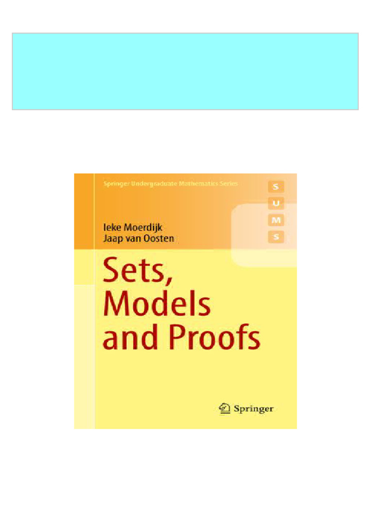 Full Download Sets Models and Proofs Ieke Moerdijk PDF | PDF | Function ... Full Download Sets Models and Proofs Ieke Moerdijk PDF | PDF | Function ...