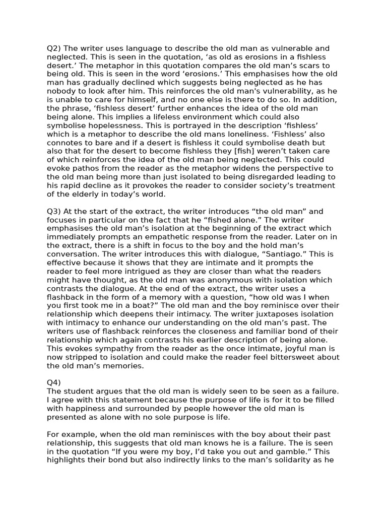 Language Paper 1 q2 - 4 Practice | PDF | Psychology