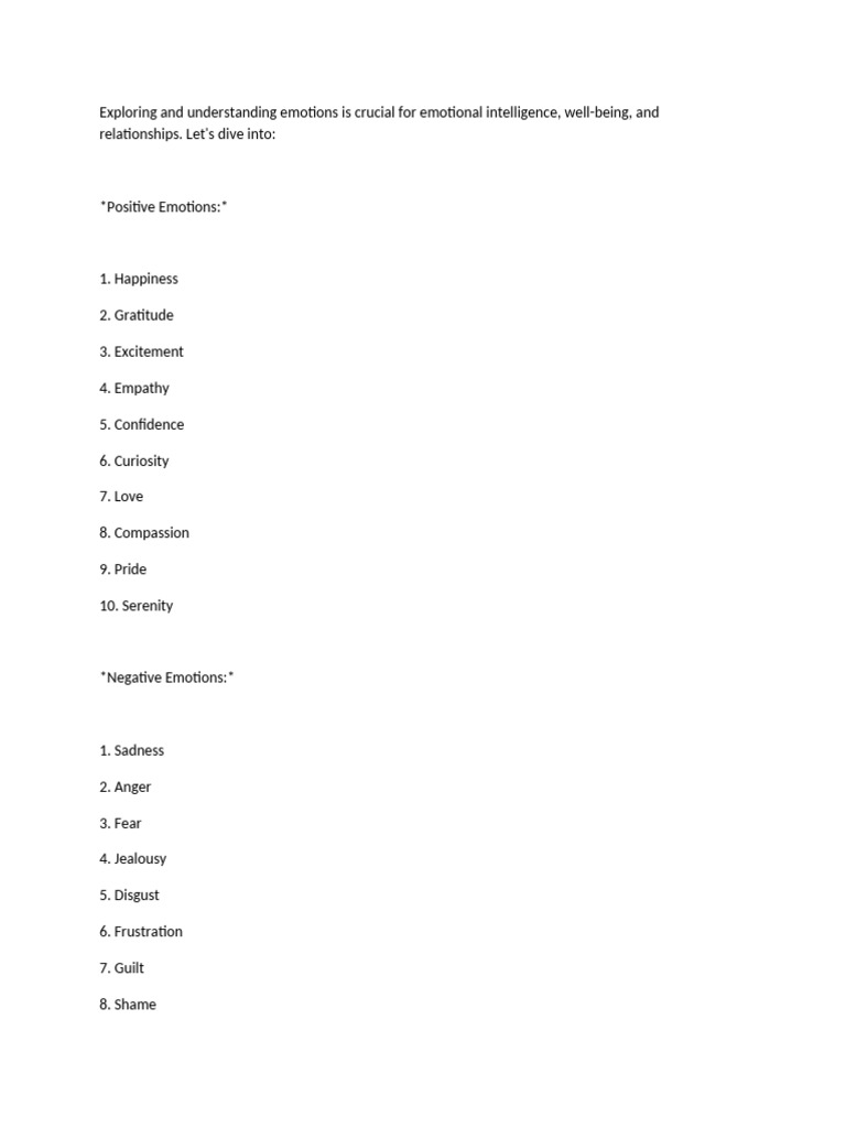 Emotional Intelligence Guide | PDF