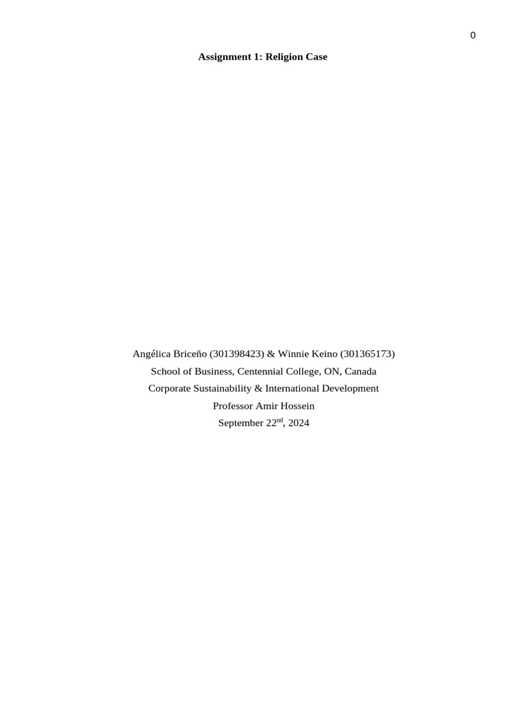 Case Study Assignment_1 | PDF | Corporate Social Responsibility ... Case Study Assignment_1 | PDF | Corporate Social Responsibility ...