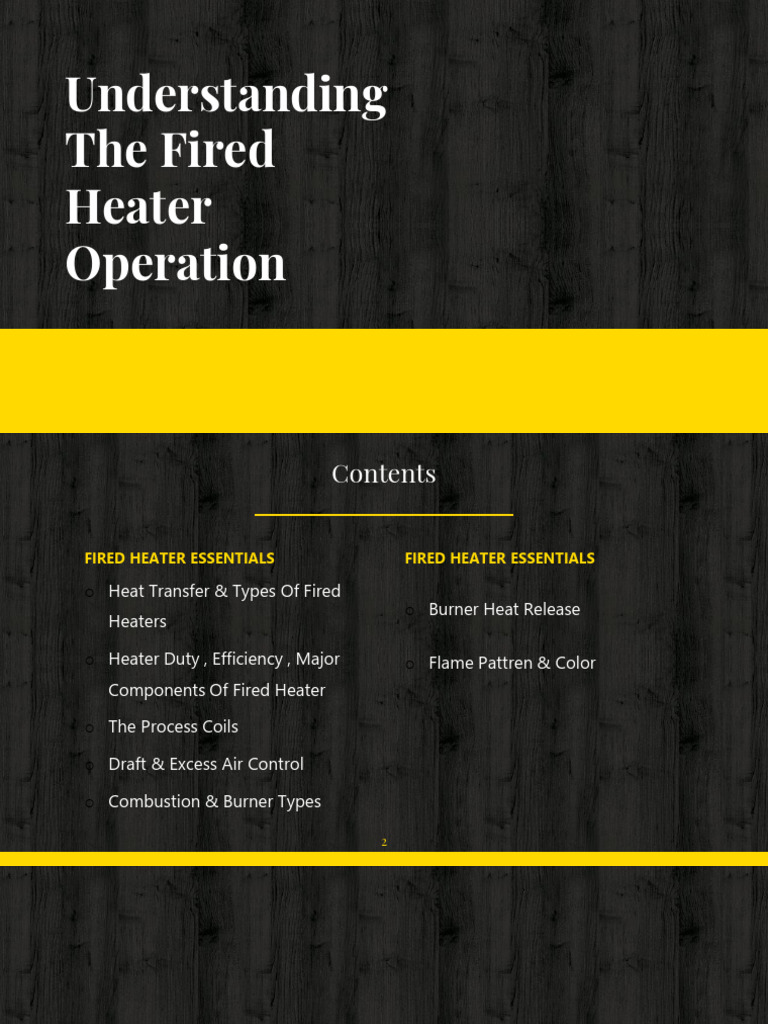 Fired Heater Training Module 1730454279 | PDF | Combustion | Heat Transfer