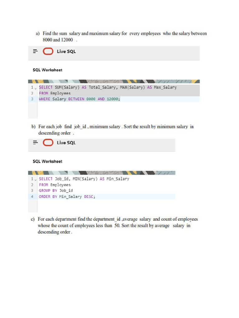 Lab Activity 6-SQL | PDF