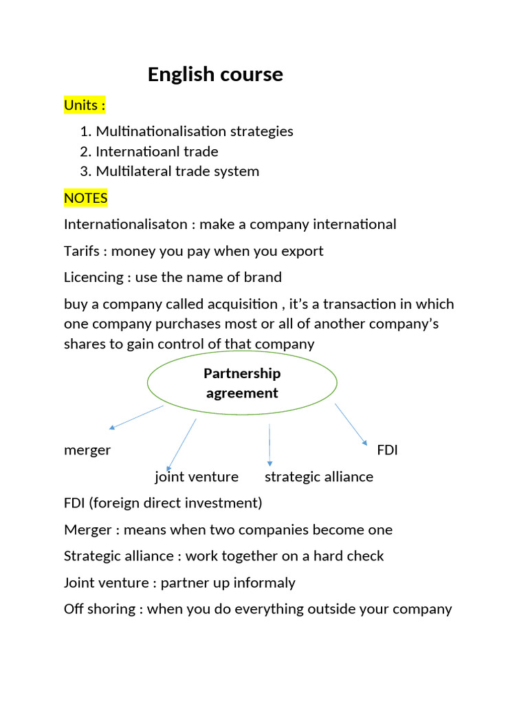 English Course | PDF