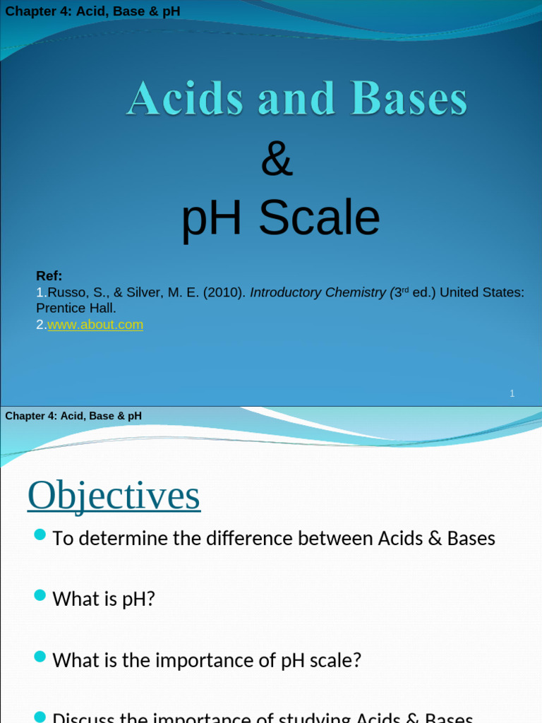Understanding Acids, Bases, and pH Scale | PDF | Acid | Ph