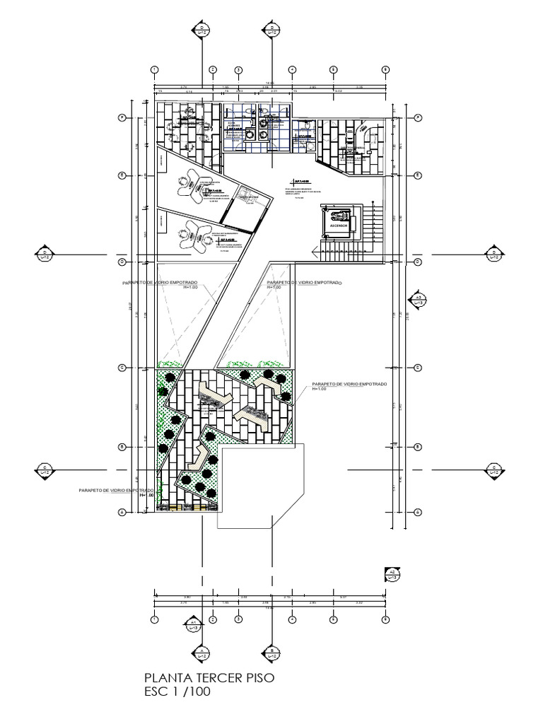 Plano de Distribución del Tercer Piso | PDF