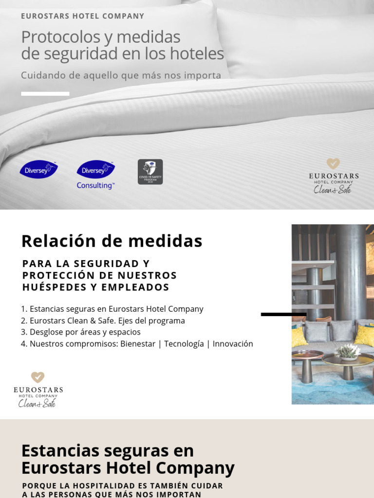 Clean Safe Eurostars Hotel Company | PDF | Hotel | Valores