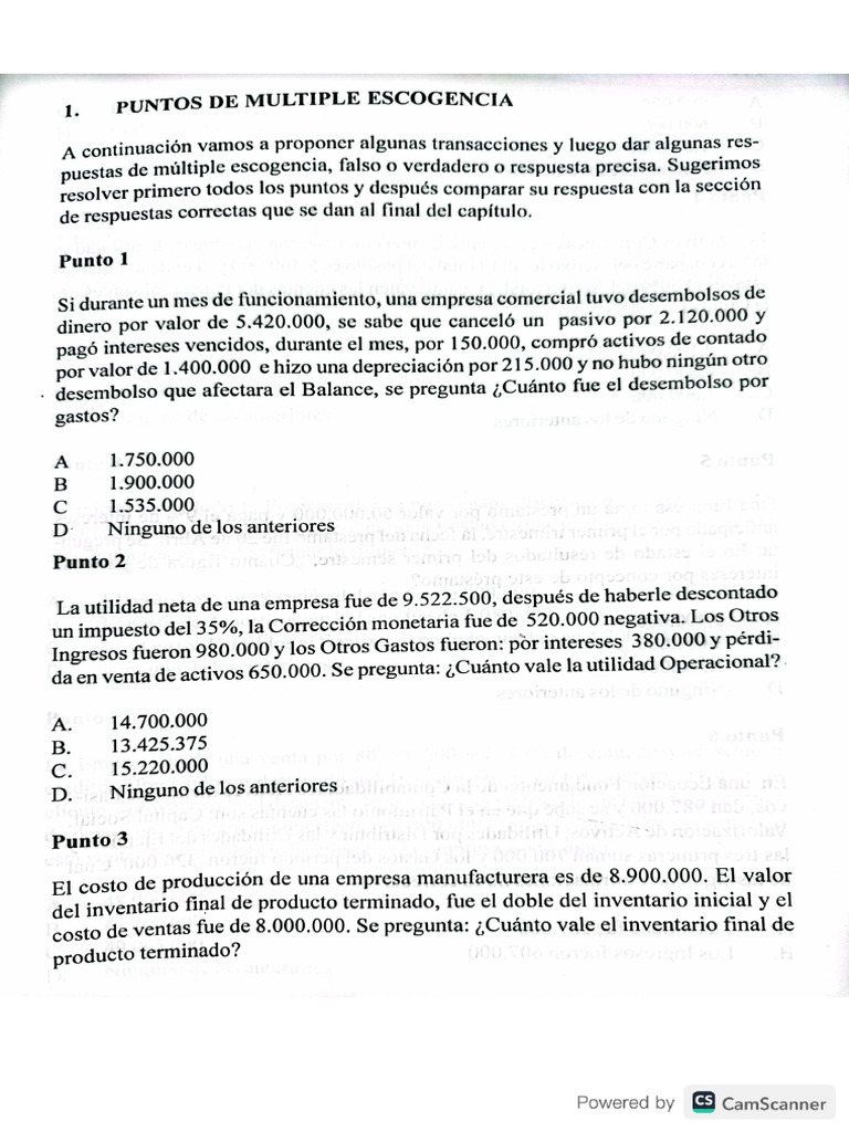 Taller Refuerzo Segundo Corte | PDF