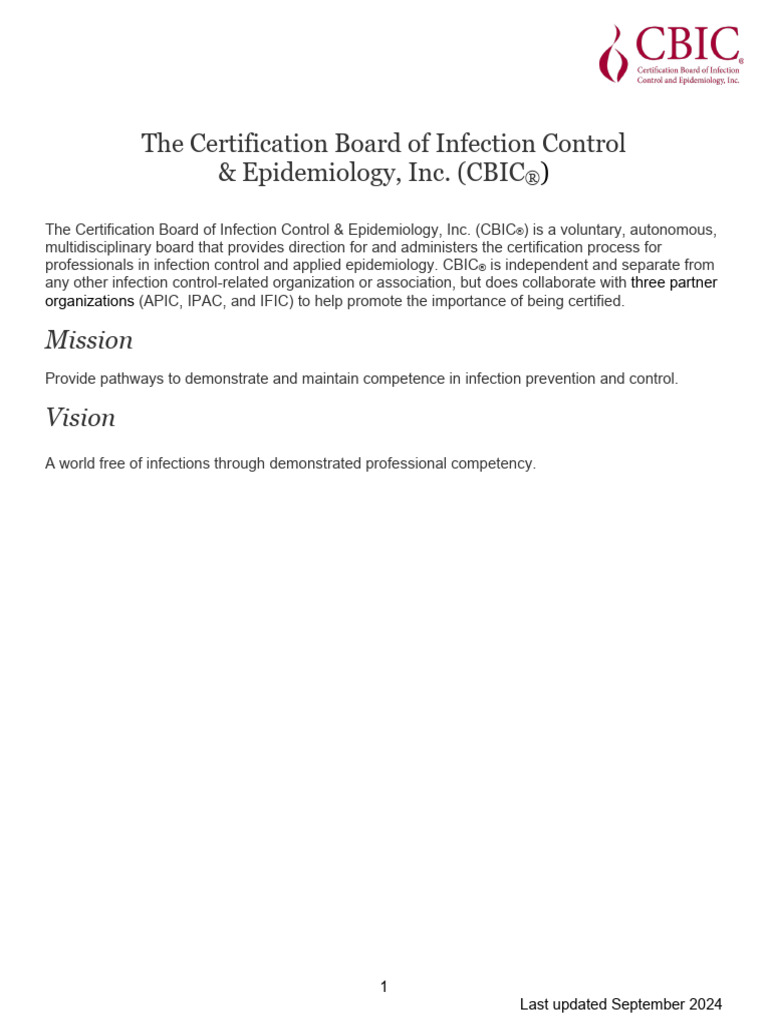 2024 Candidate Handbook September 2024 | PDF | Certification