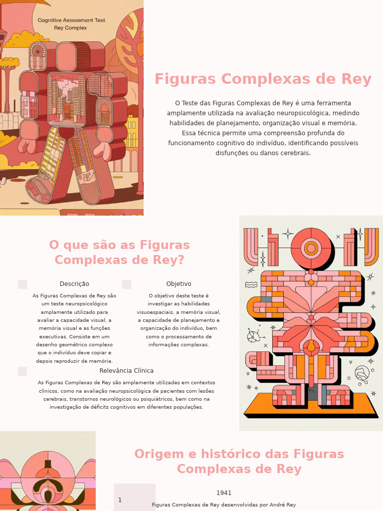 Teste das Figuras Complexas de Rey | PDF | Neuropsicologia | Memória