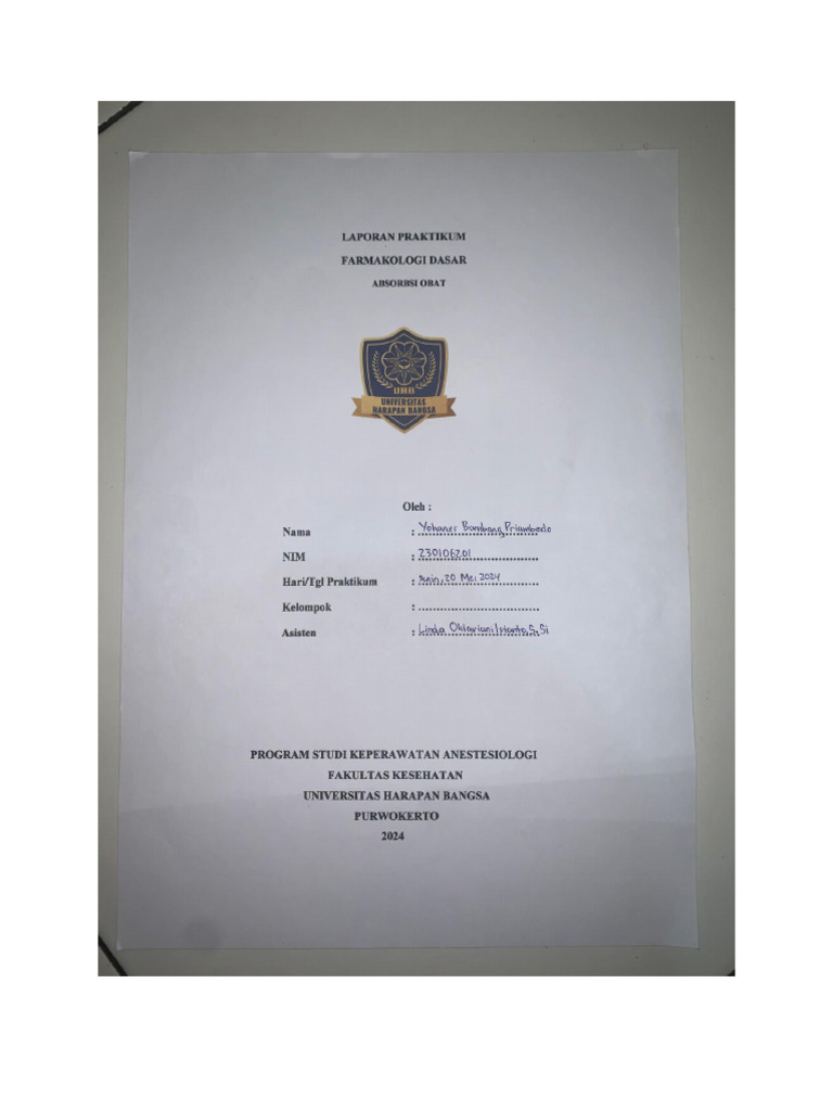 Tugas Laprak 1 Farma | PDF