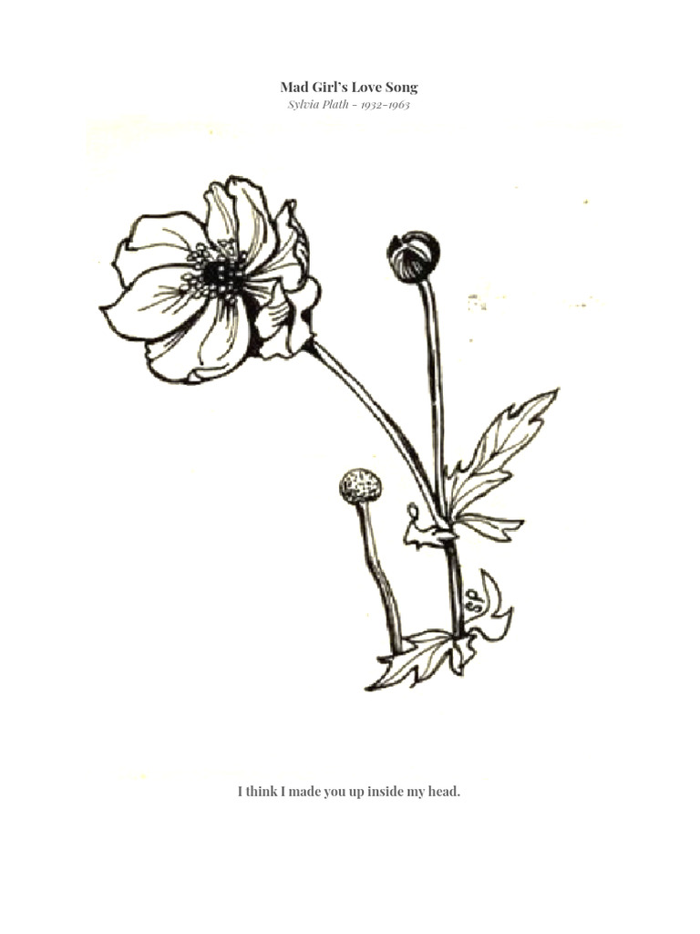 Mad Girl's Love Song Booknotes | PDF | Religious Belief And Doctrine