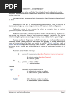 Symbols Used in Nuclear Chemistry Packet | PDF