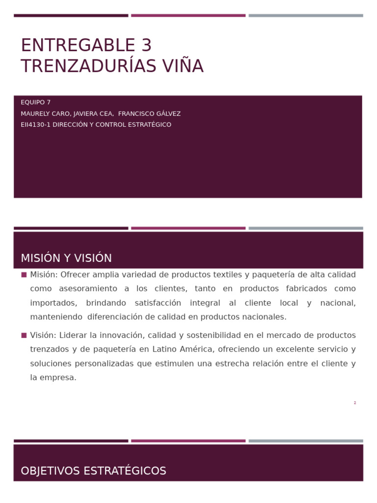 Presentación Final Equipo7 | PDF | Calidad (comercial) | Mercado (economía)