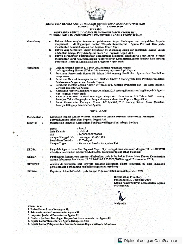 Faesol - SK Pah 2021 | PDF