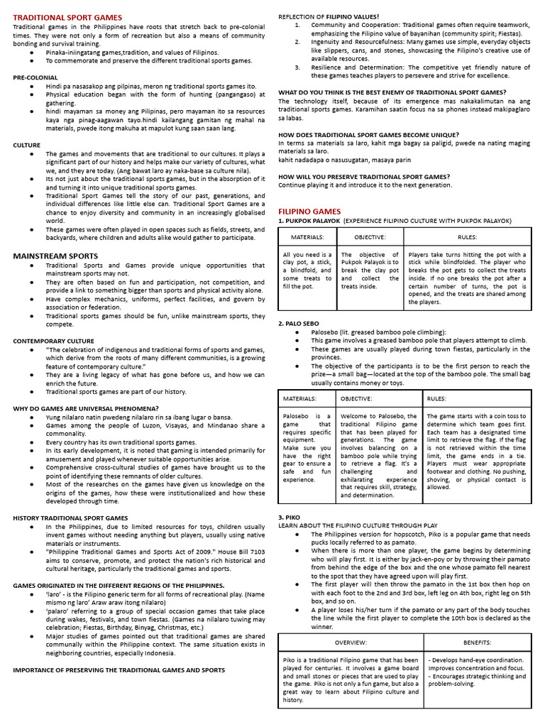 Pe Notes Midterm | PDF