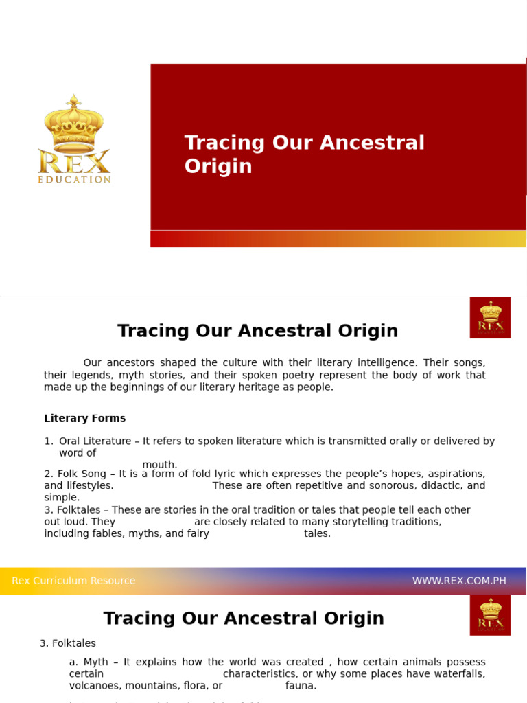 Tracing Our Ancestral Origin | PDF | Senses