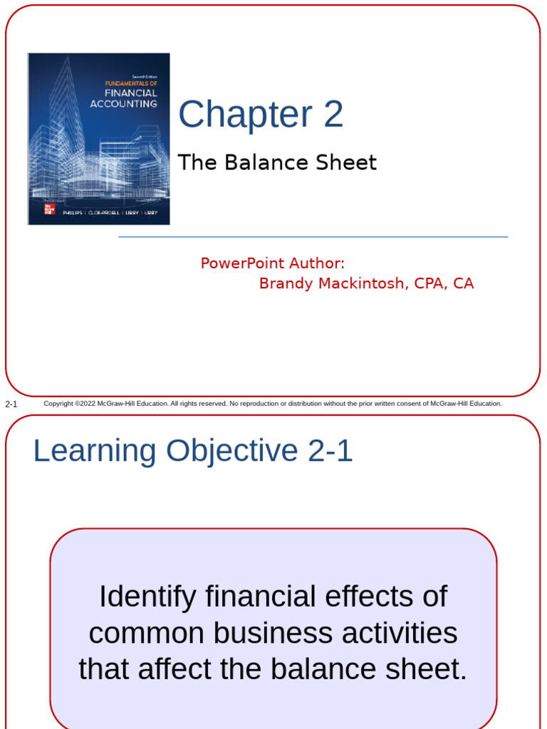 Phillips PLL 7e Chap02 PPT Final | PDF | Debits And Credits | Equity (Finance)