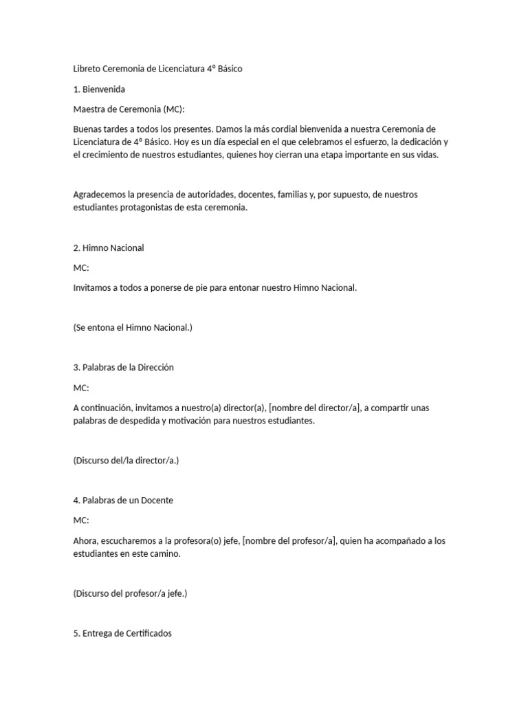 Libreto | PDF
