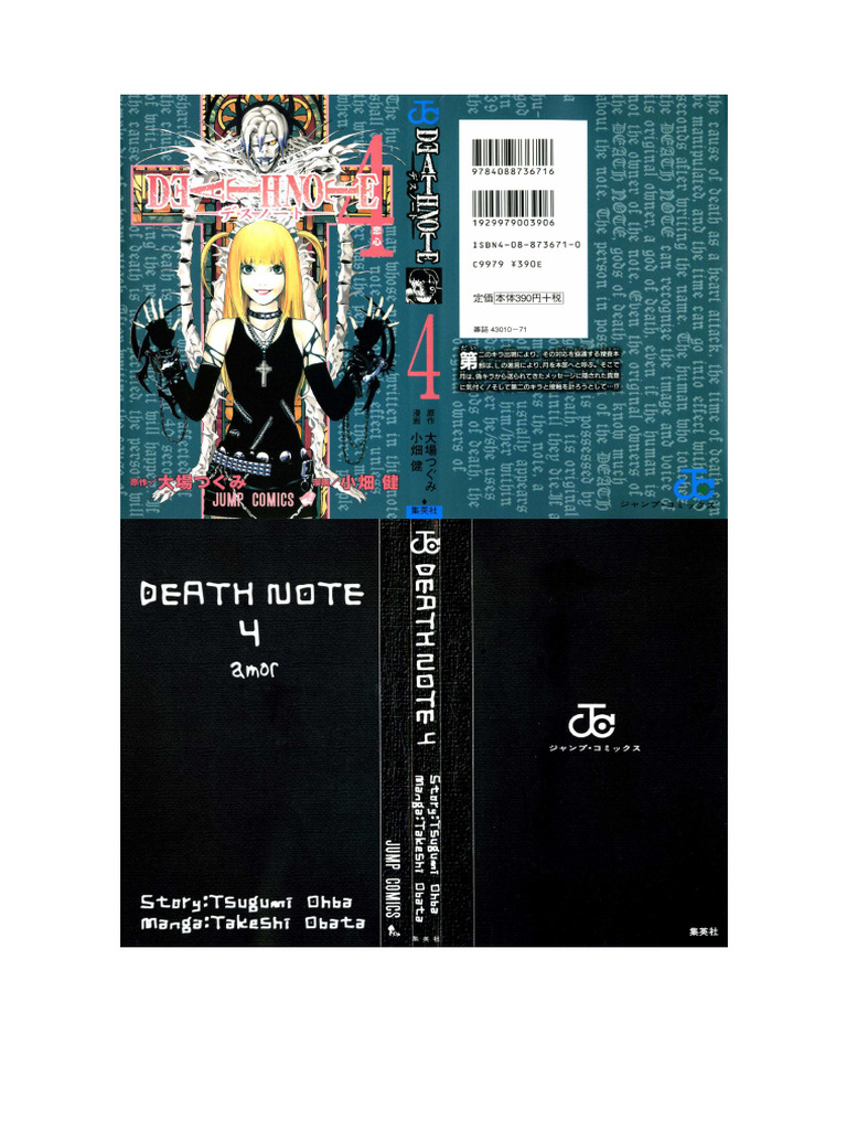 Death Note Tomo 4 - Absorbiendo Libros | PDF