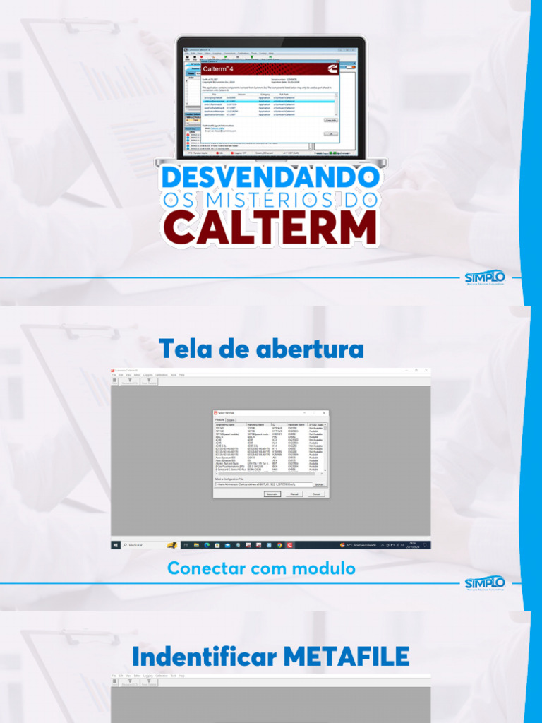 SIMPLO Calterm Live | PDF